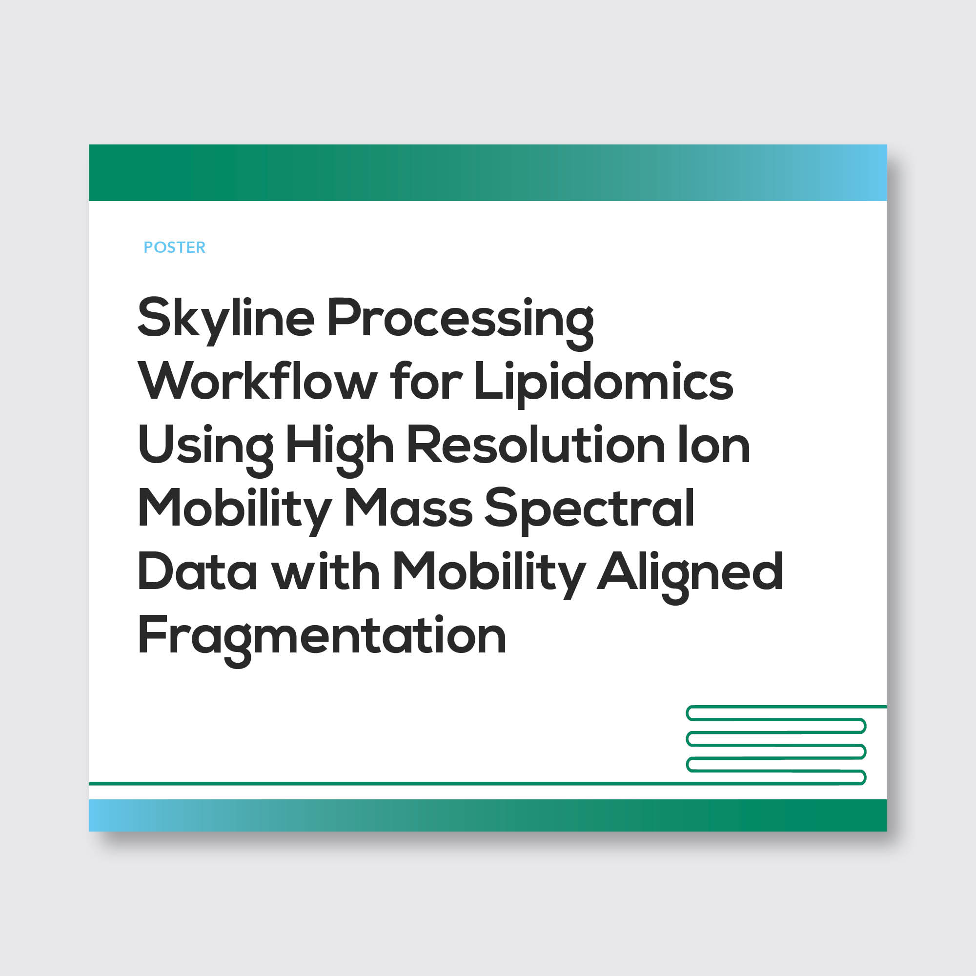 Skyline Processing Workflow for Lipidomics Using High Resolution Ion Mobility Mass Spectral Data ...